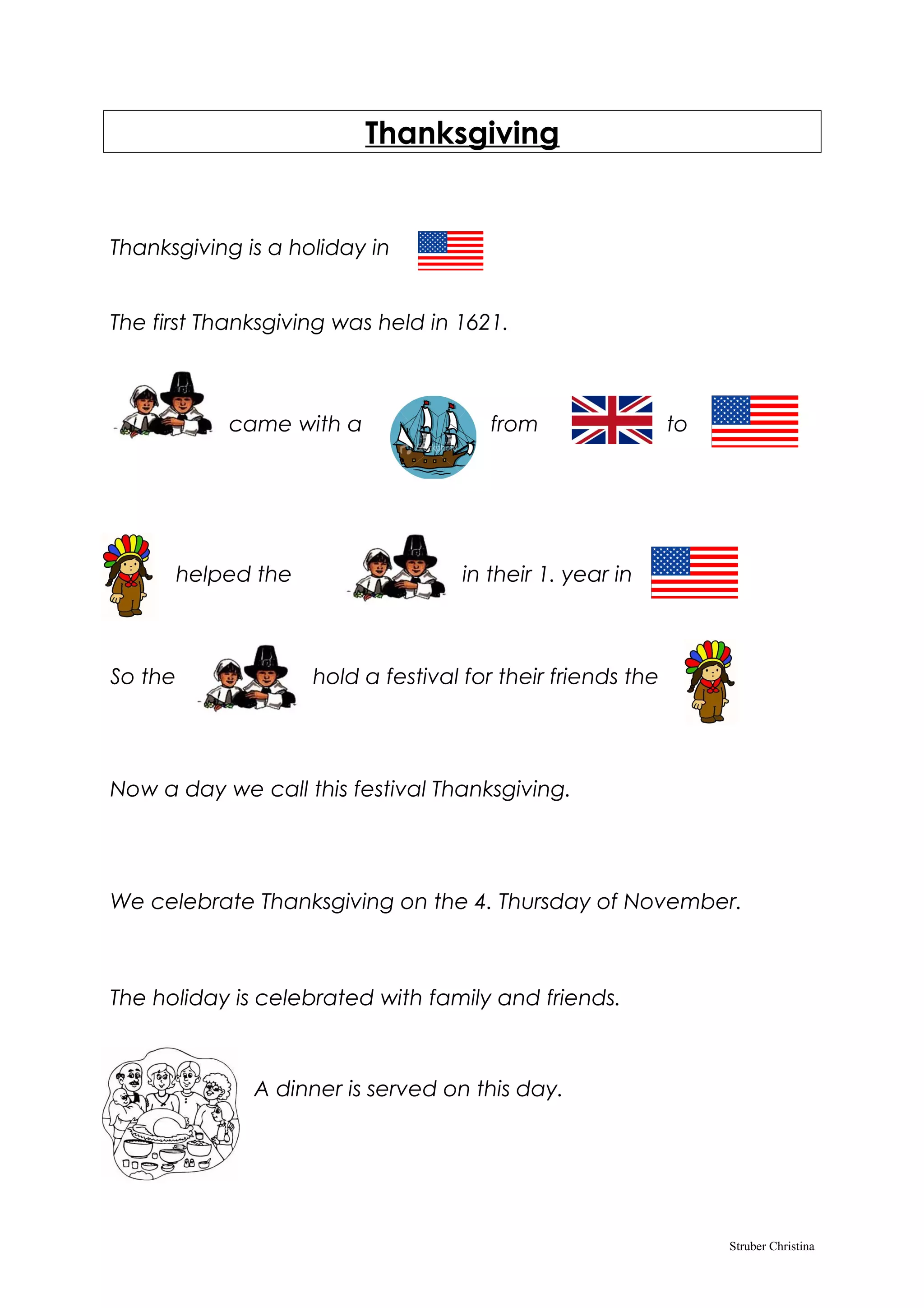 Story of thanksgiving | DOC