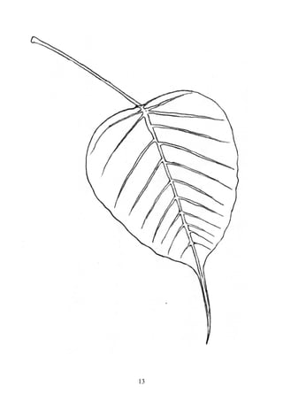 Bodhi Leaf Image Drawing