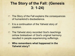 Story of the fall | PPT