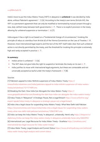 Indus Waters Treaty: History, Provisions, & India-Pakistan River ...