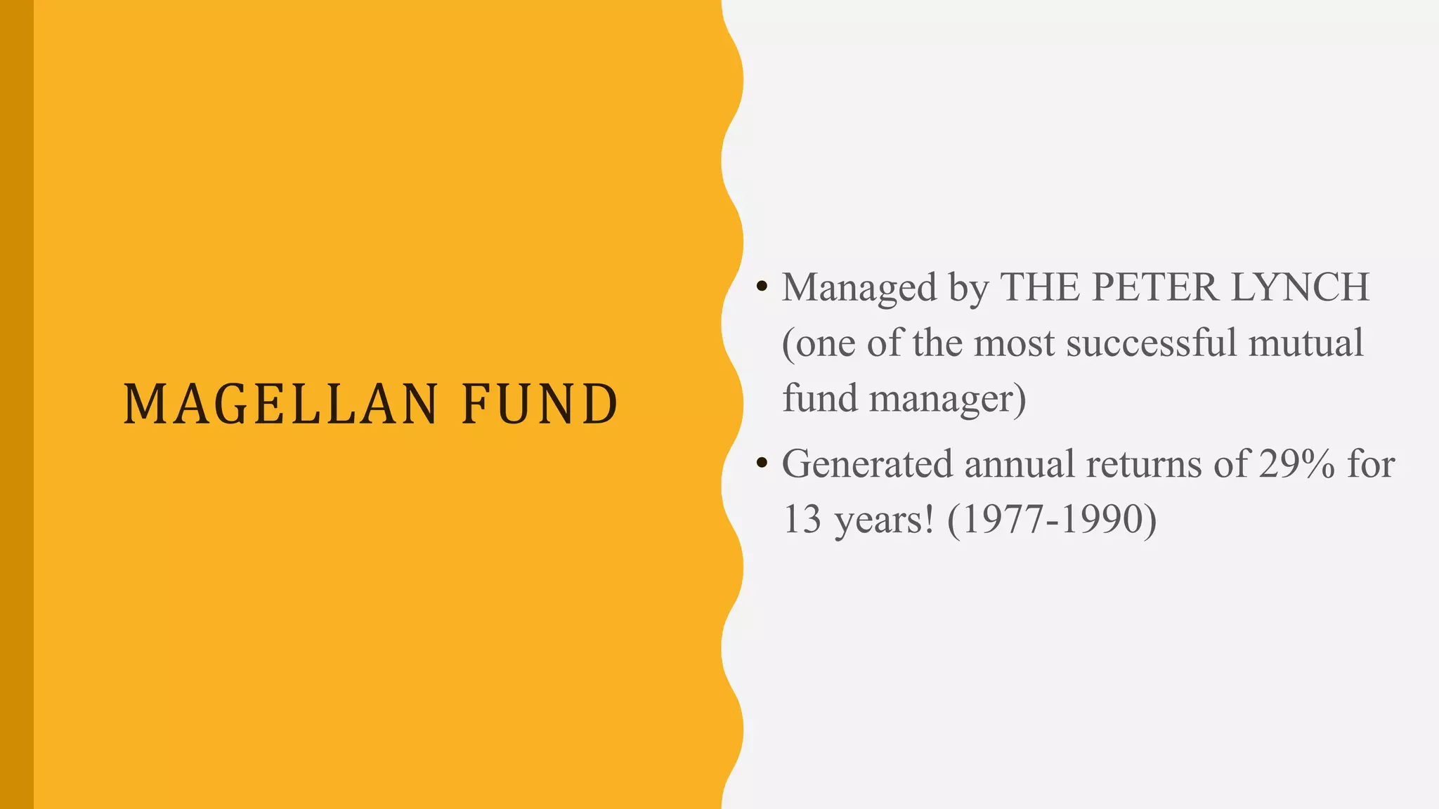 Story of the magellan fund | PPT