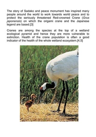 Story of the_peace_crane | PDF