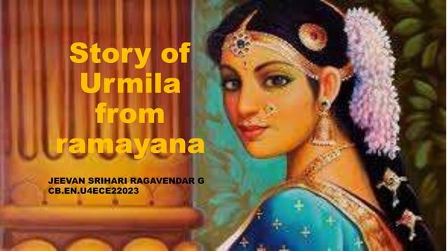 Story of Urmila from ramayana ramaa.pptx | Hinduism | Religion ...
