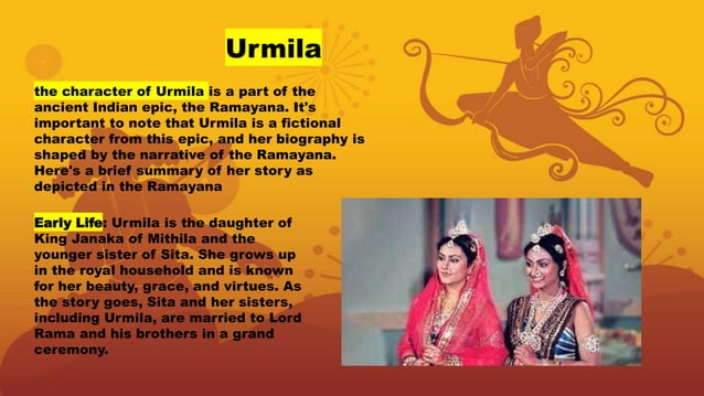 Story of Urmila from ramayana ramaa.pptx | Hinduism | Religion ...