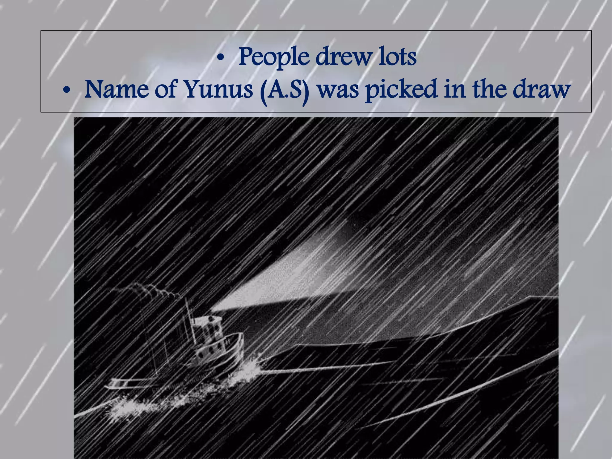 Story of Prophet Yunus (A.S) | PPT