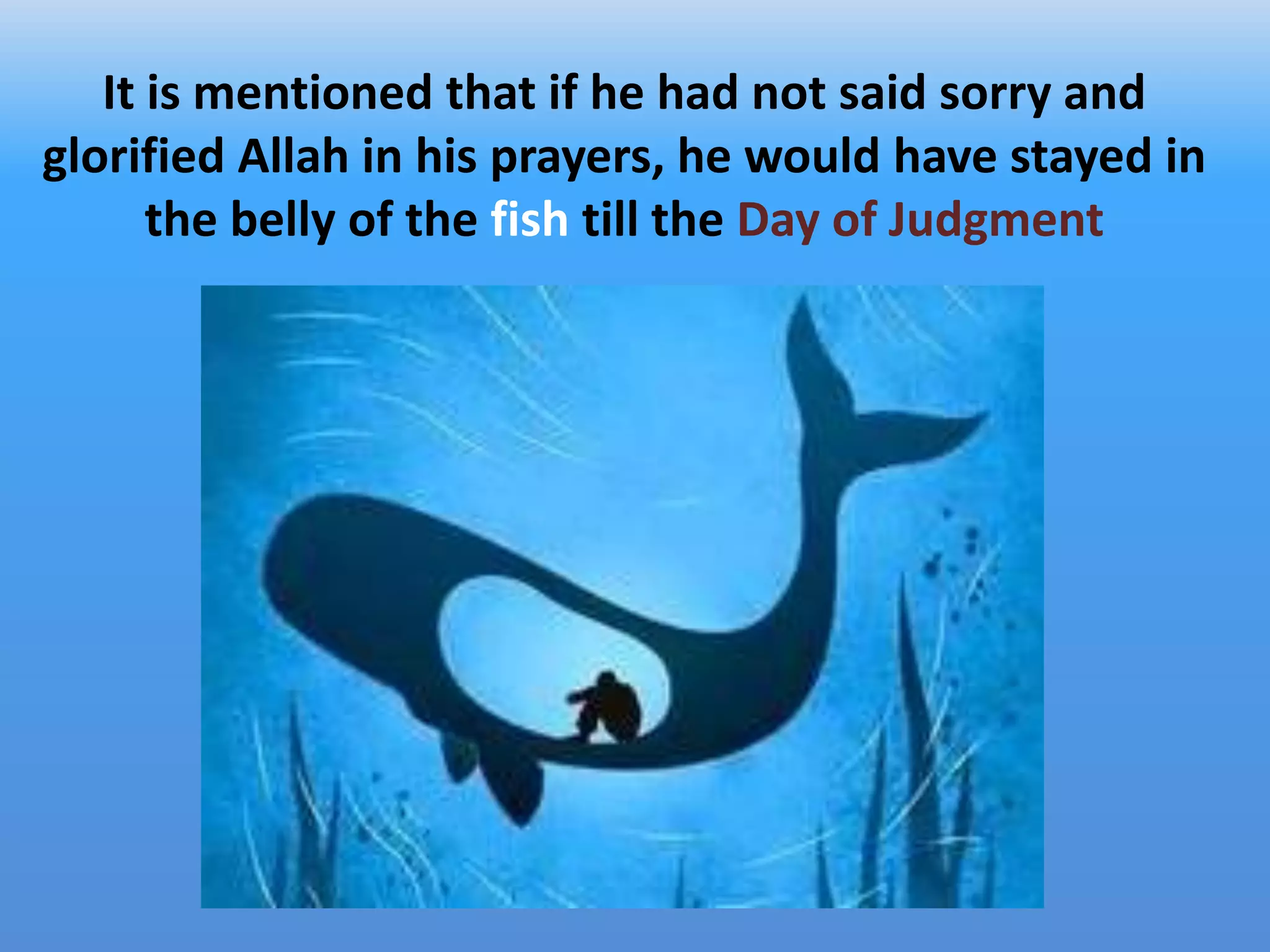 Story of Prophet Yunus (A.S) | PPTX