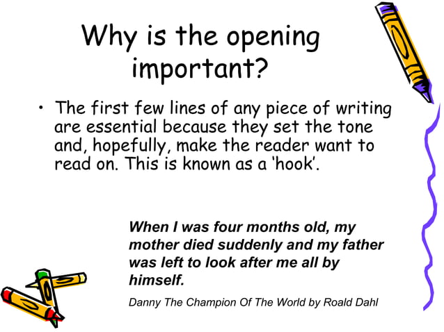Story openings | PPT