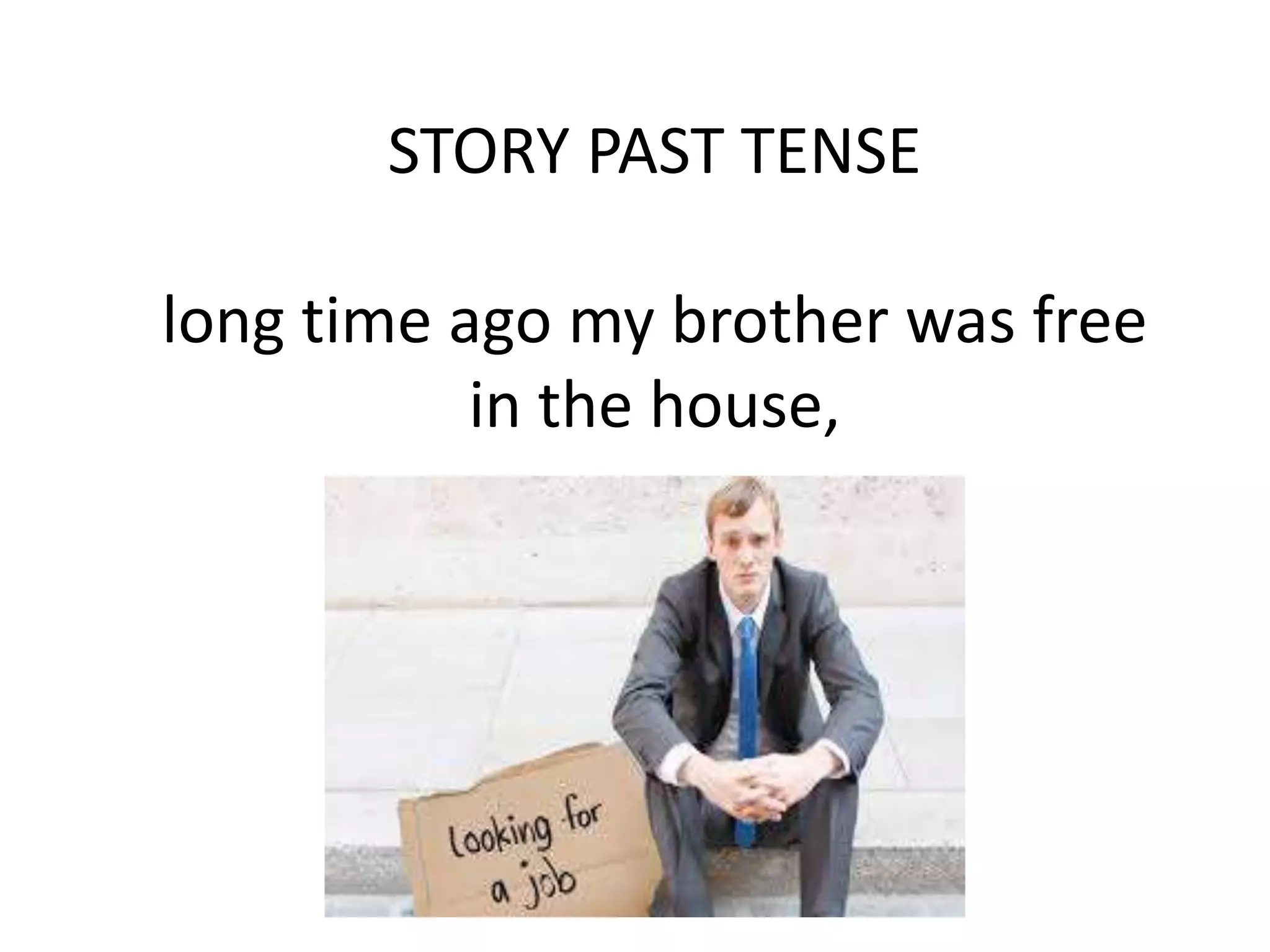 Story past tense | PPTX