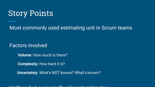 [HCM Scrum Breakfast] Agile estimation - Story points | PPT