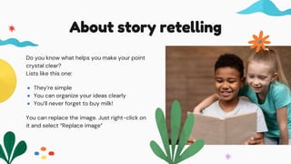 Story Retelling and Sequencing - Language Arts - Pre-K by Slidesgo.pptx