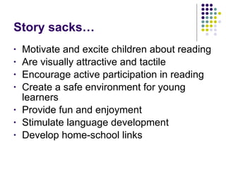 Storysacks For The Early Years Classroom | PPT | Family/Children | Genres