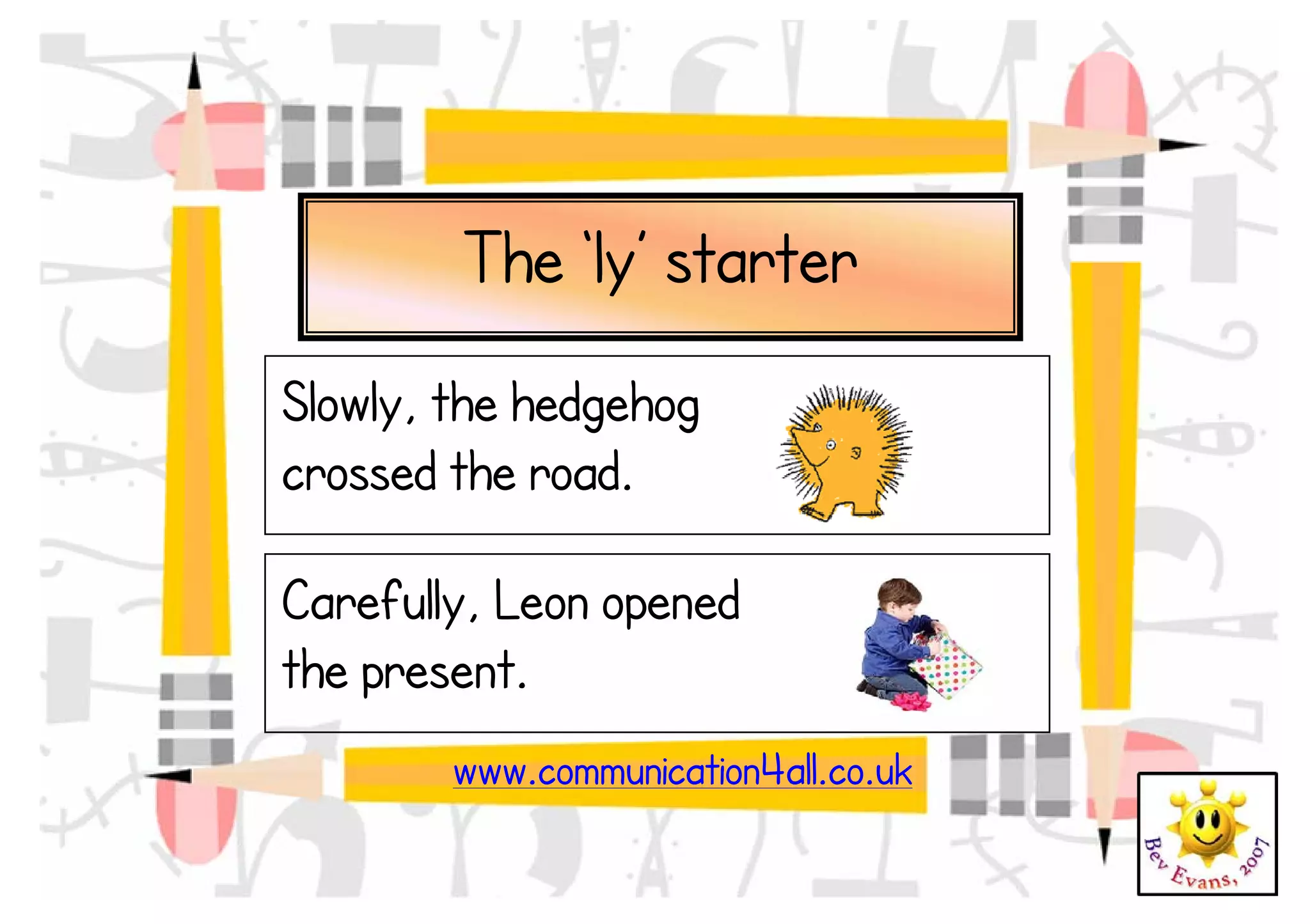 Story sentence starters | PDF