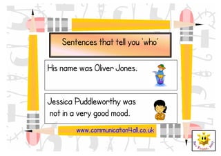 Story sentence starters | PDF