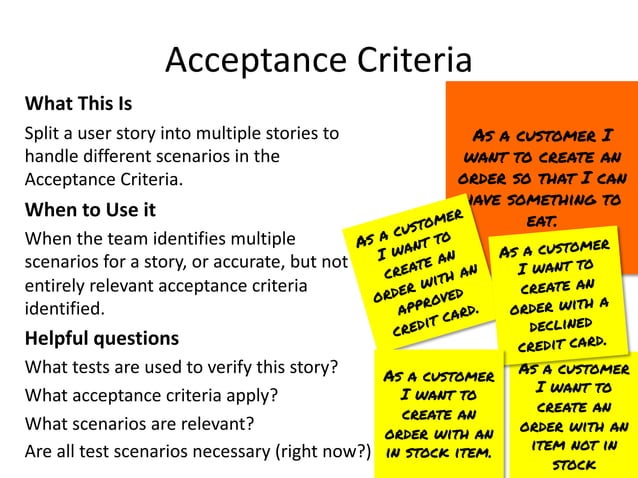 21 Story Splitting Patterns | PDF