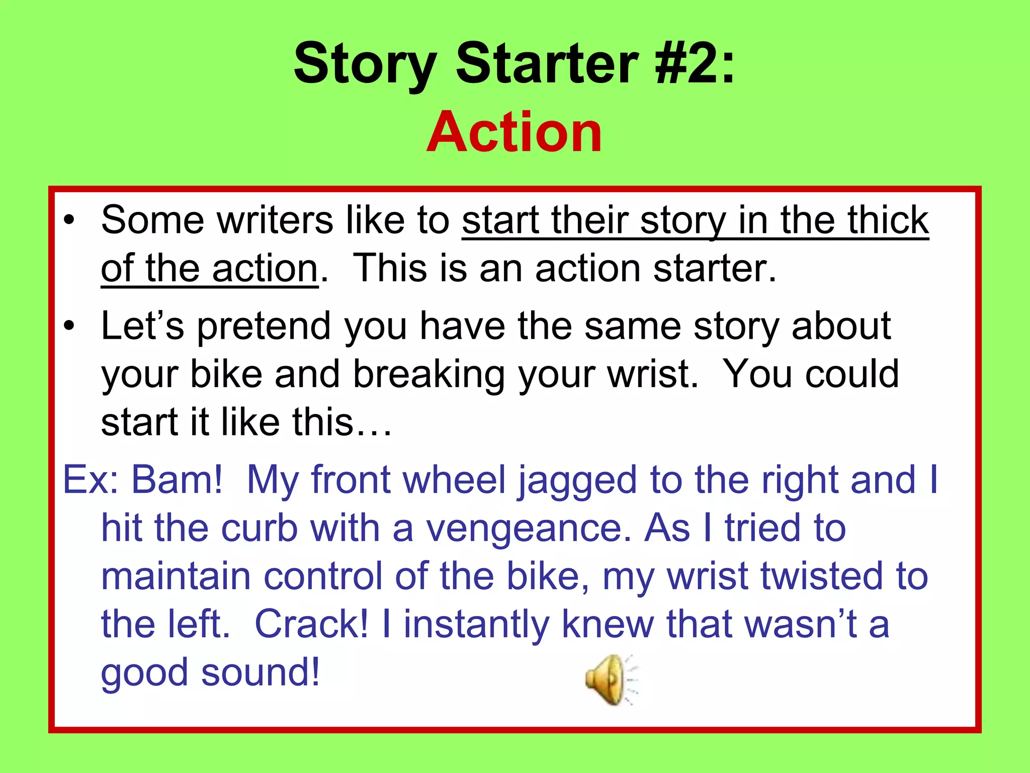 Story Starters | PPTX