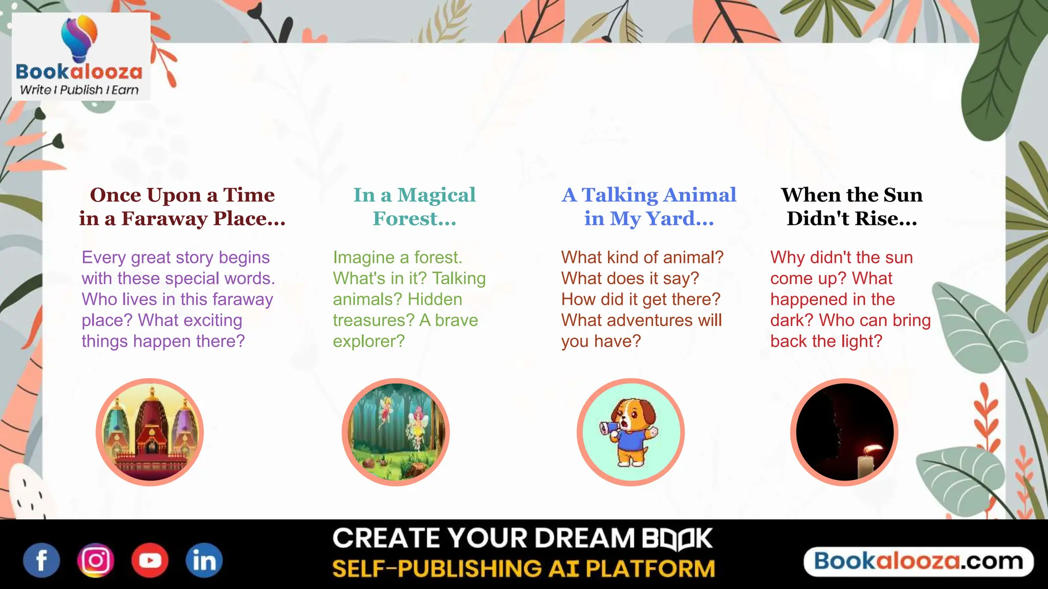 Igniting Imagination: Unleashing Creativity with Story Starters By Bookalooza | PPT
