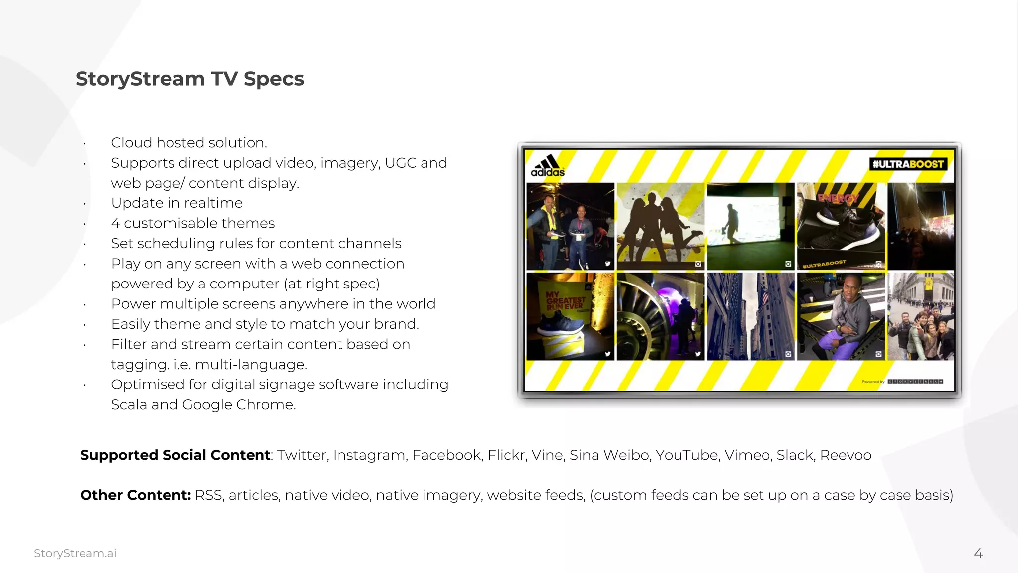 StoryStream TV Overview | PDF