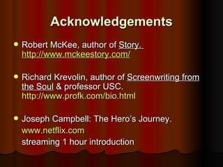 Film Story Structure | PPT