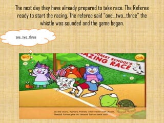 Story telling about the turtle and the rabbit | PPTX