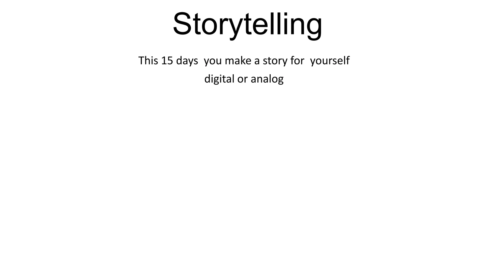 Storytelling | PPTX