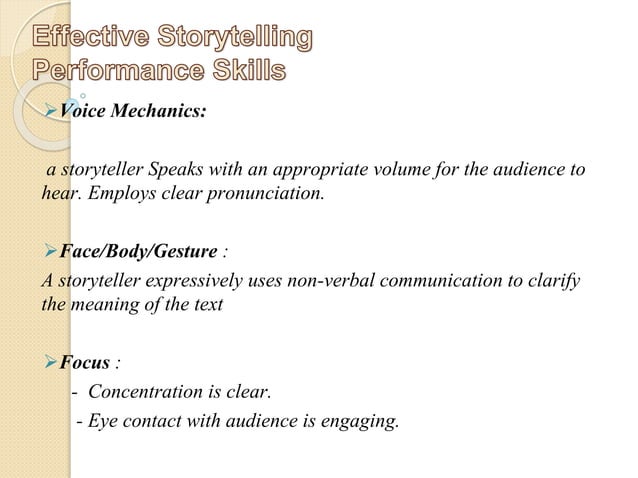 Storytelling | PPTX | Family/Children | Genres