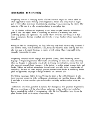 Storytelling | DOCX