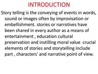 Story telling | PPTX