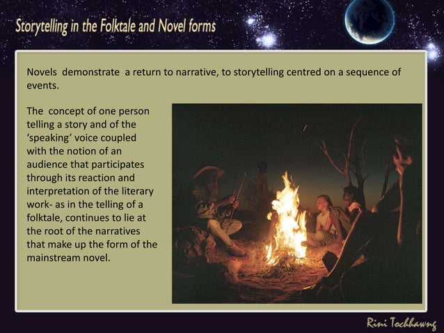 Storytelling in Folktale and Novel forms | PPT