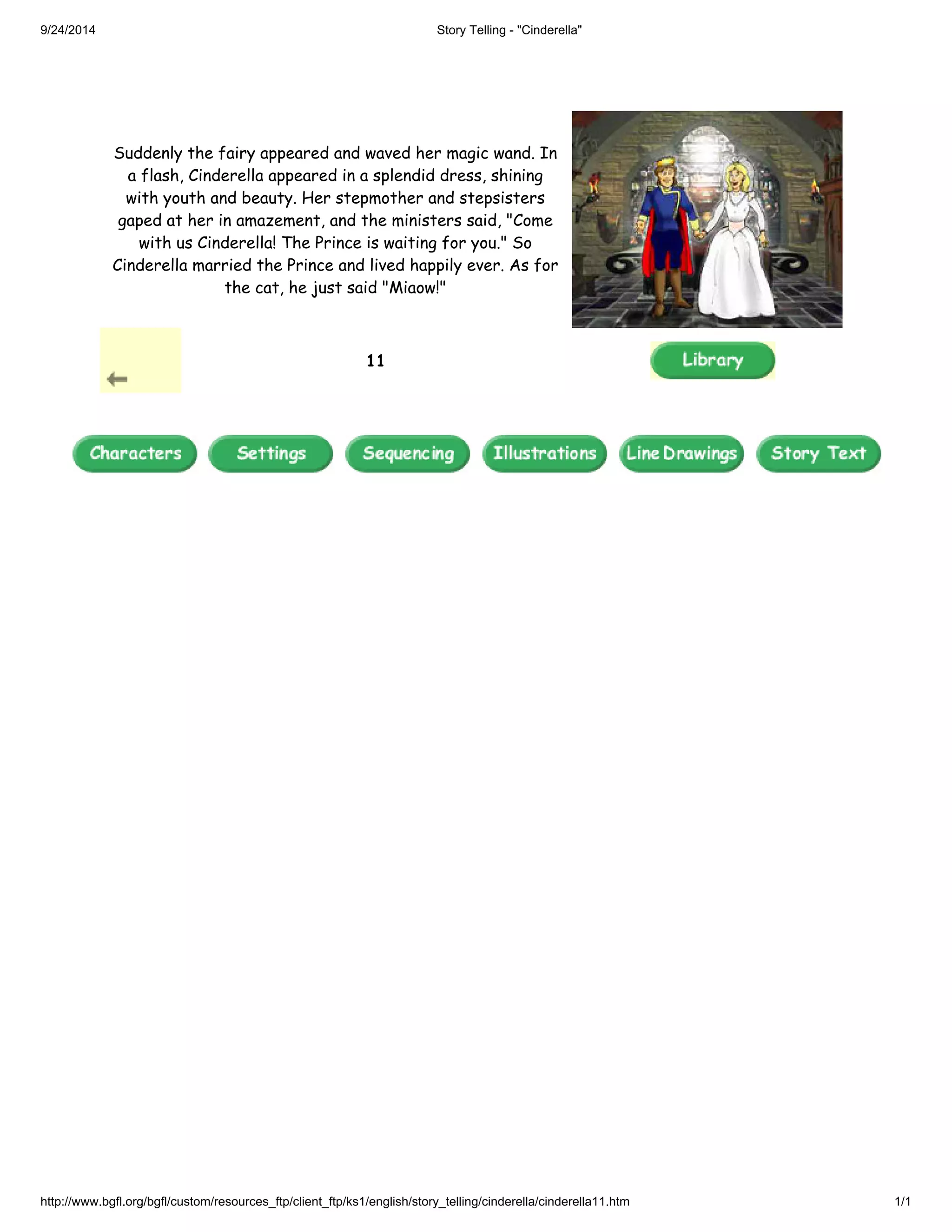 Story telling cinderella-11 | PDF