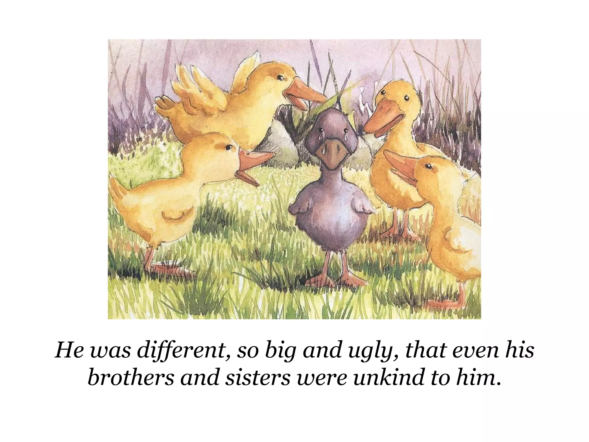StoryTelling - The Ugly Duckling | PPT