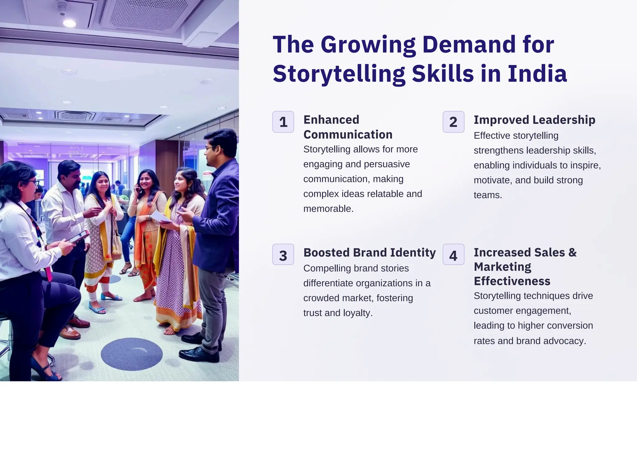 Storytelling Training Program in India - Transforme | PPT