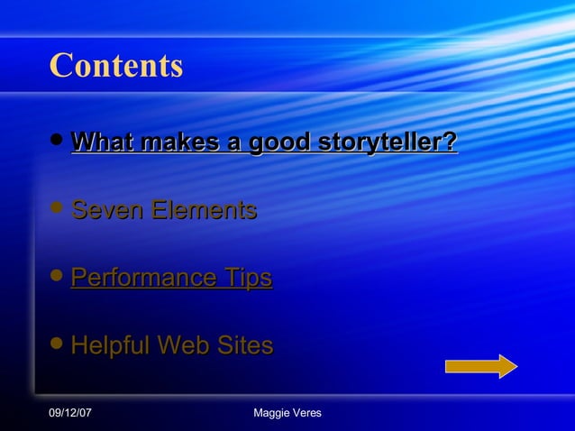 Storytelling | PPT | Musicals | Genres