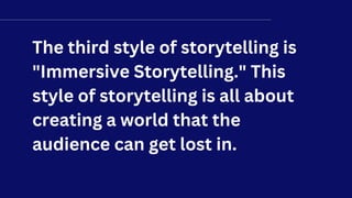 How To Tell a Good Story | PPT