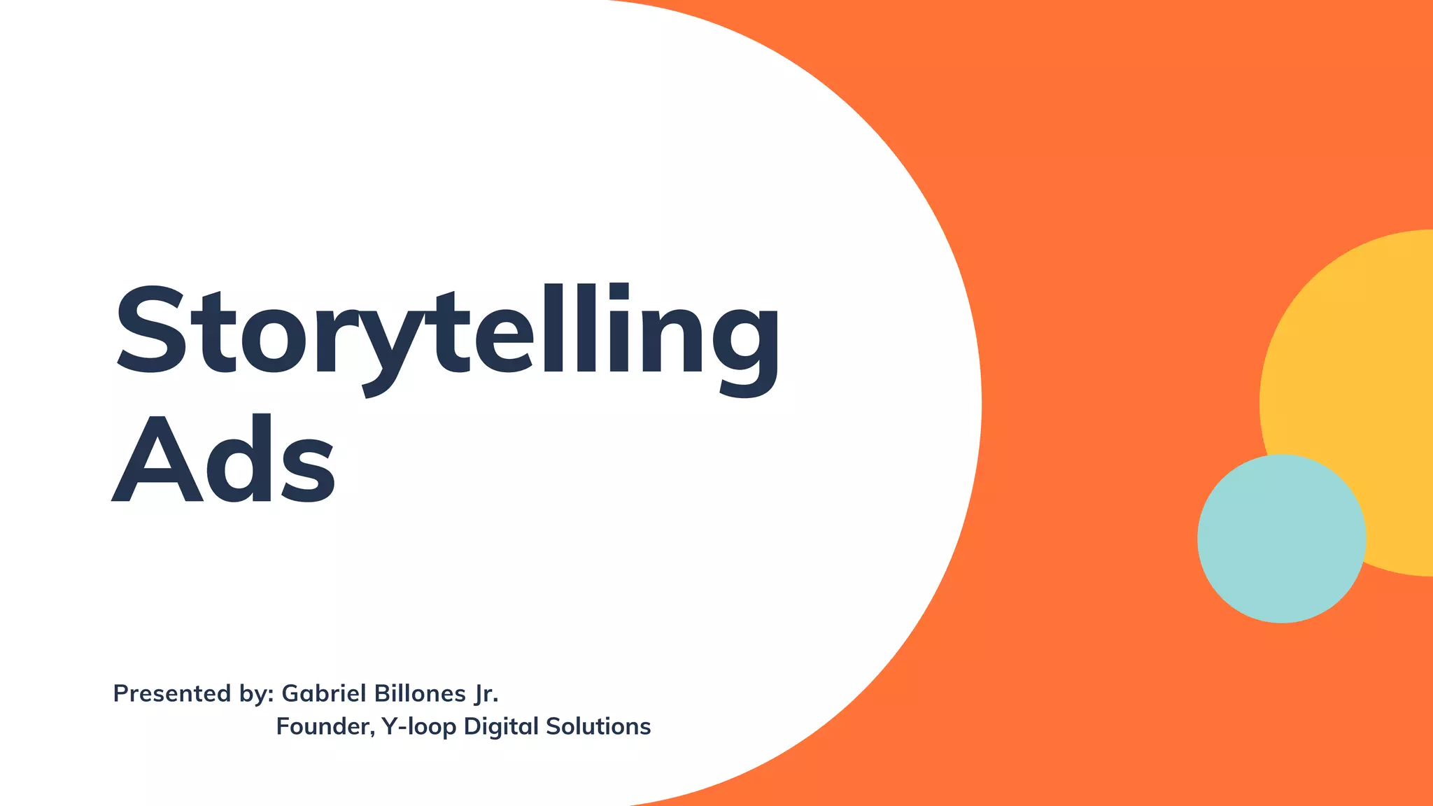 Storytelling Ads | PPT