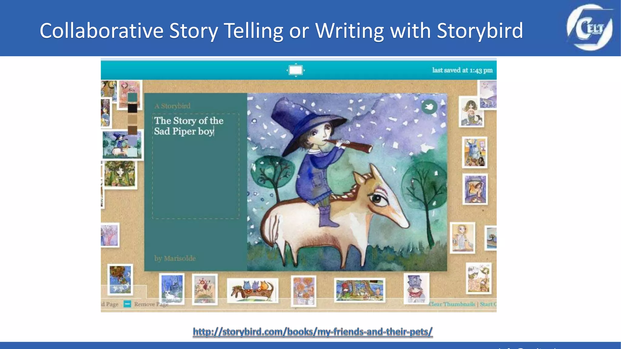 Storytelling and digital tools | PPTX | Education