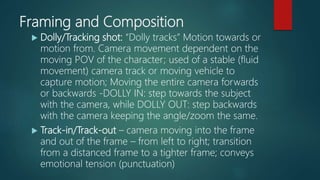 Storytelling and Framing your shot | PPT