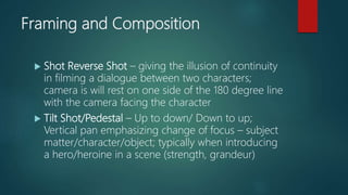 Storytelling and Framing your shot | PPT