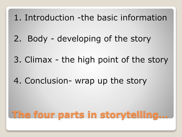 Storytelling and interpretative reading | PPTX | Genres