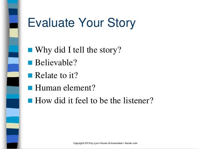Storytelling as a leadership tool 12-8-15--northwestern-spertus