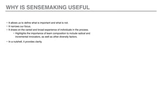 Storytelling as Sensemaking | PPT