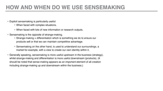Storytelling as Sensemaking | PPT