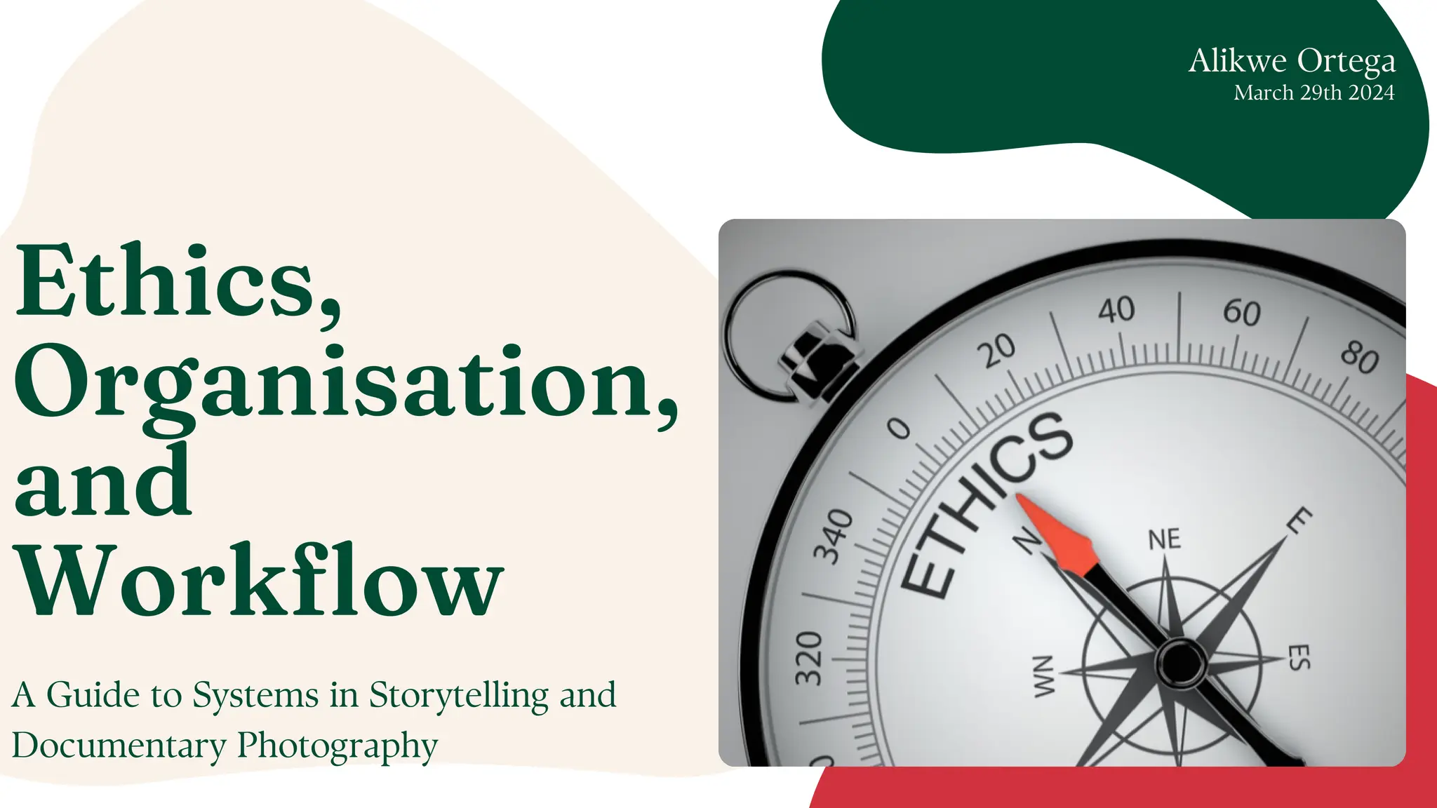 Storytelling, Ethics and Workflow in Documentary Photography | PDF