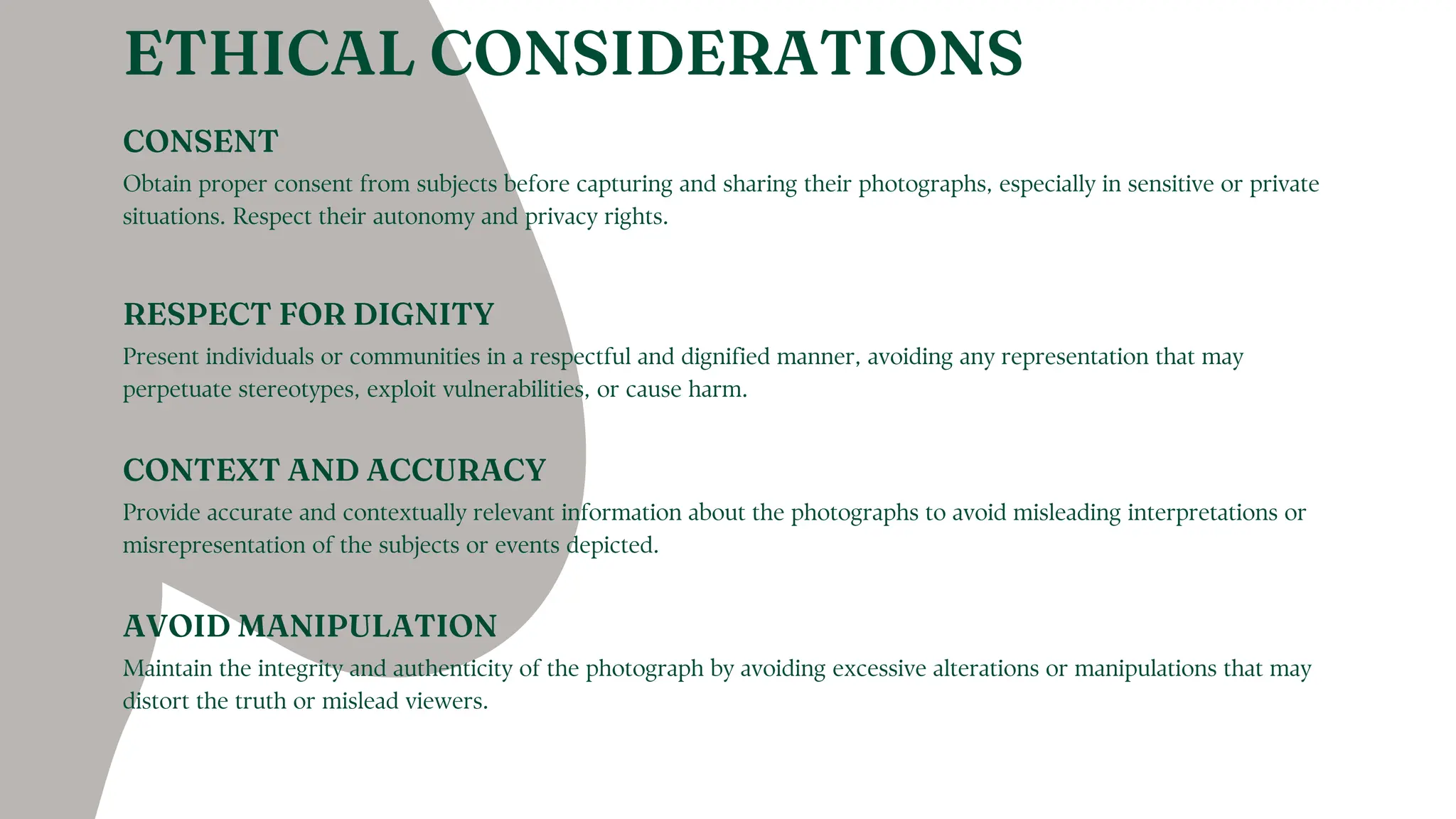 Storytelling, Ethics and Workflow in Documentary Photography | PDF