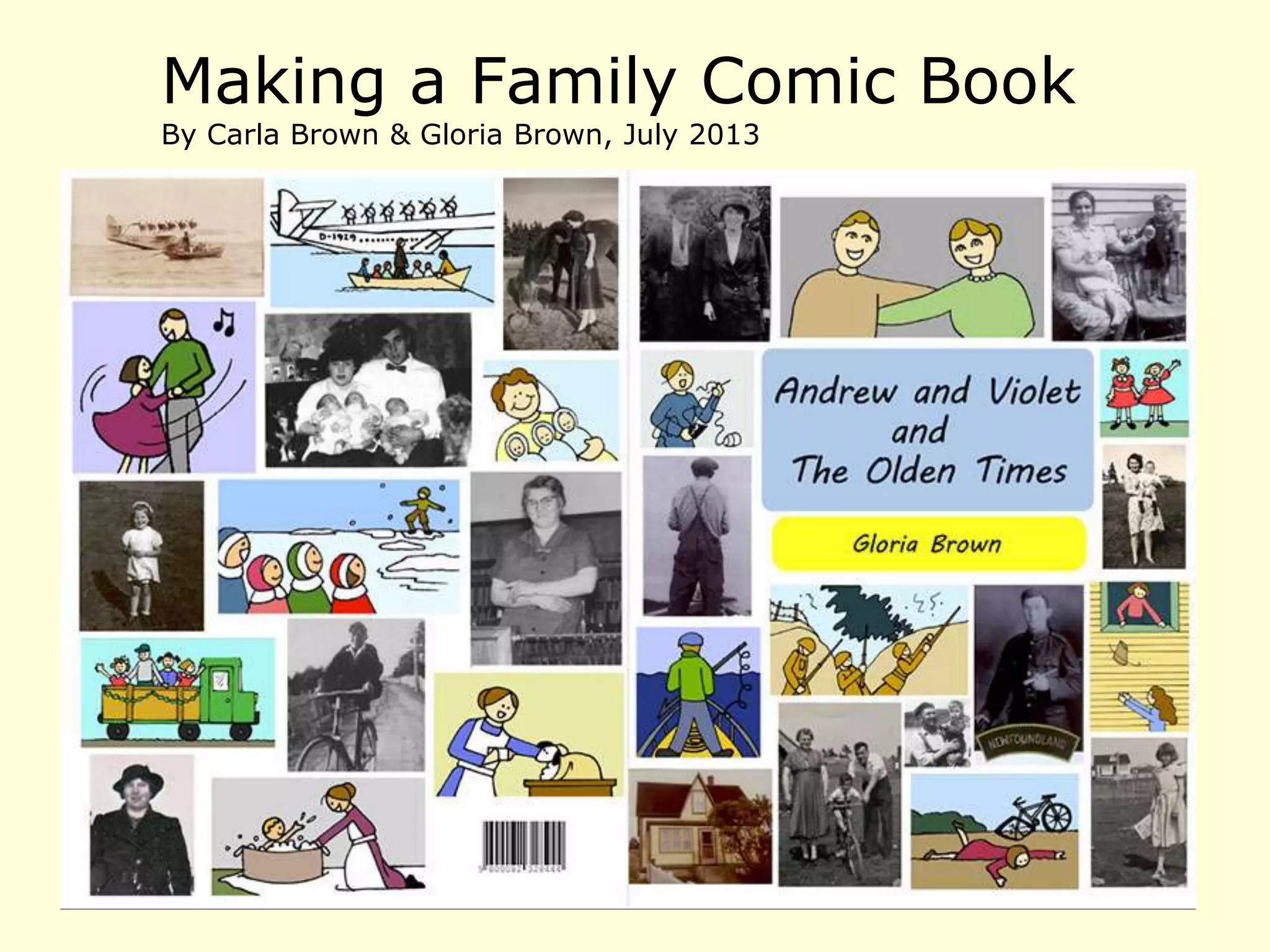 How to Make a Comic Book About Your Family Stories | PPTX