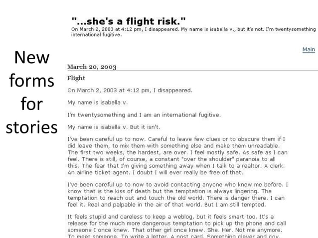 Storytelling for the 21st century | PPT