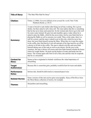 Storytelling Future File | PDF
