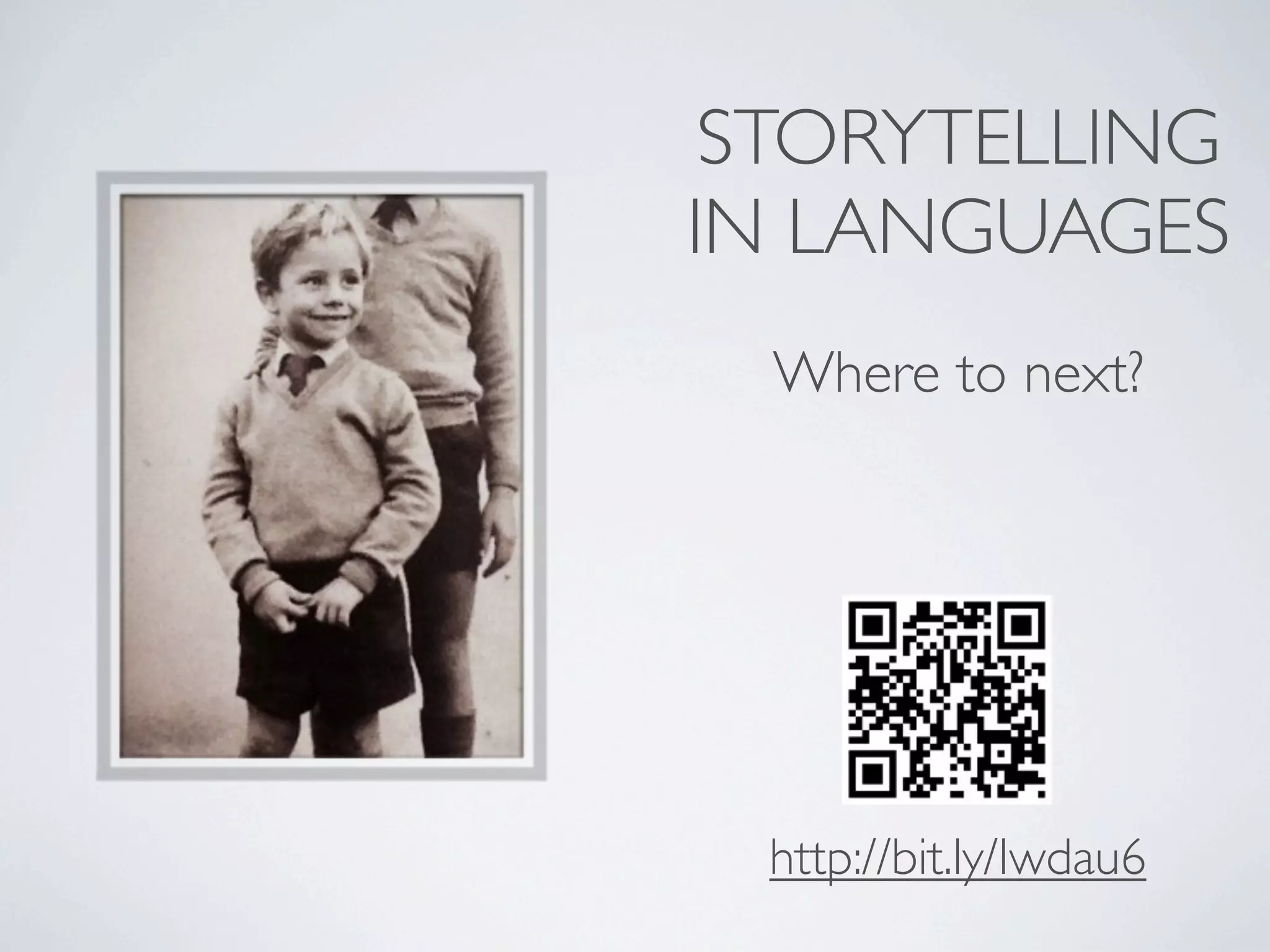 Storytelling in languages | PPT