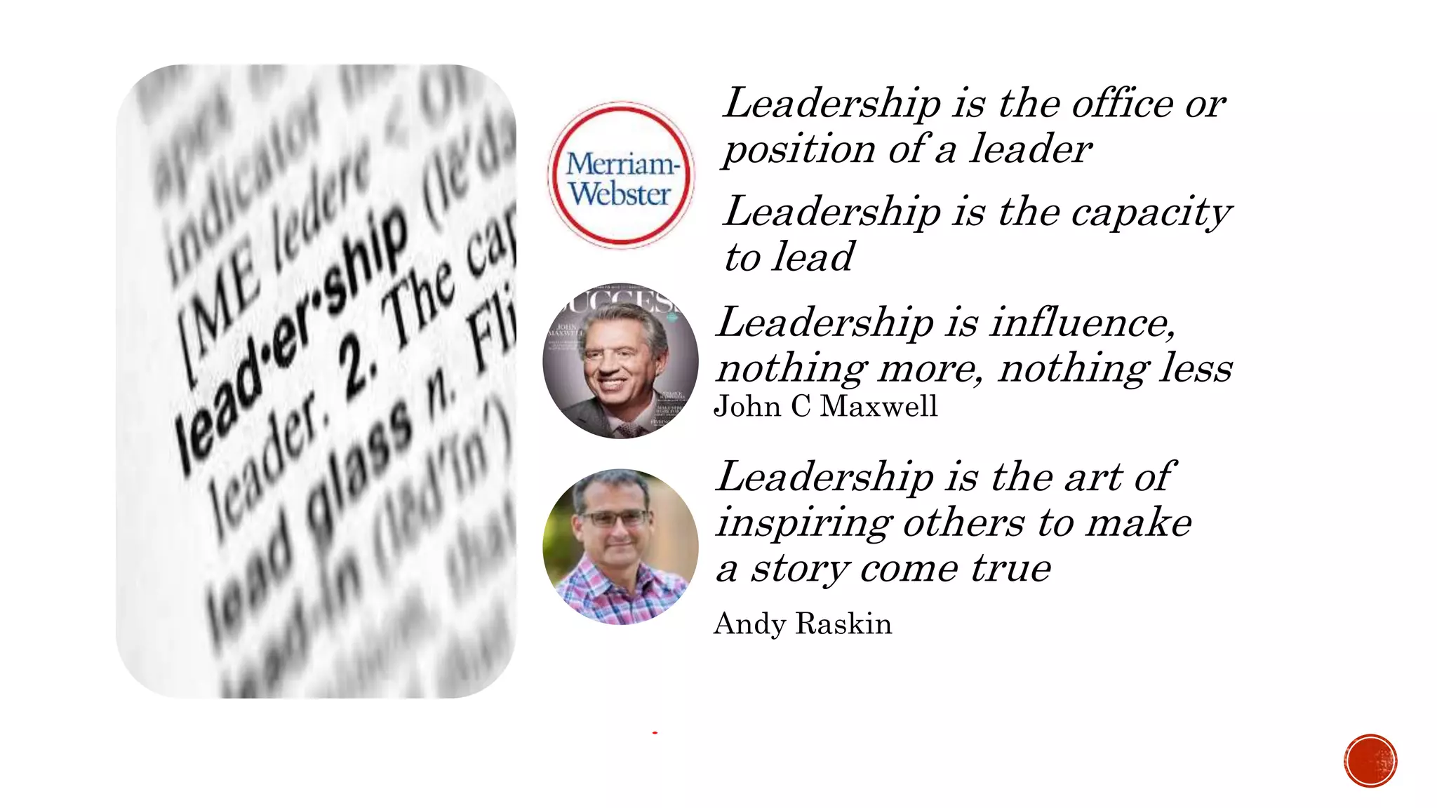Storytelling in leadership | PPTX