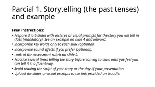Storytelling instructions...................... | PPTX