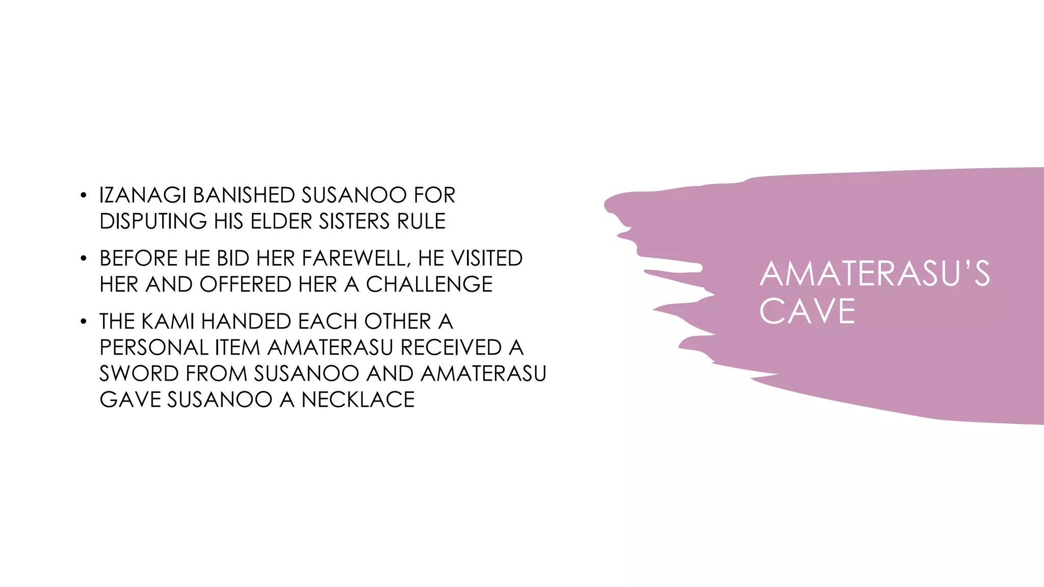 Story of Amaterasu | PDF